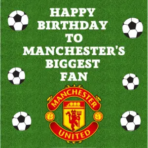 Birthday Wishes And Cards For A Manchester Fan | I-Wish-You