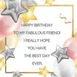 Happy Birthday Fabulous Friend - 30 Wishes | I-Wish-You