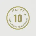 10-Year Work Anniversary - 50 Wishes | I-Wish-You
