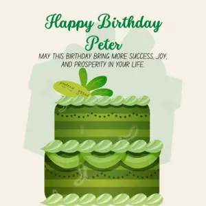 Happy Birthday Peter - 30 Best Wishes(+5 Unique Cards)