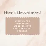 40+ Have a Blessed Week Wishes(+5 Free Cards) | I-Wish-You