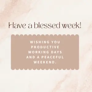 40+ Have a Blessed Week Wishes(+5 Free Cards) | I-Wish-You