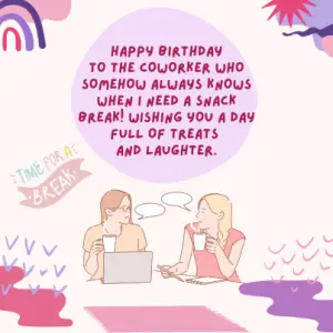 56 Funny Happy Birthday Wishes for Coworker | I-Wish-You