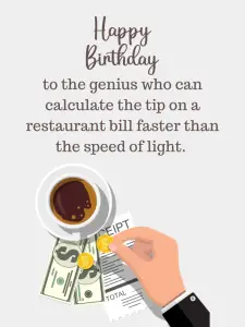 42 Funny Birthday Wishes for Intelligent Friend | I-Wish-You