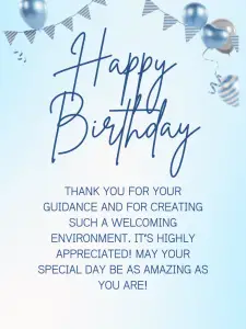 43 Amazing Birthday Wishes for Supervisor | I-Wish-You