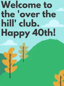 6 Free Amazing Over the Hill Birthday Cards | I-Wish-You
